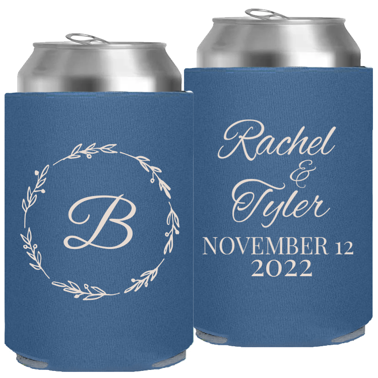 Wedding - Classy Wedding Names And Floral - Foam Can 027